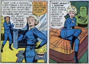 Bad Comic Panels #10: "Just like a woman! [...] you're too ...